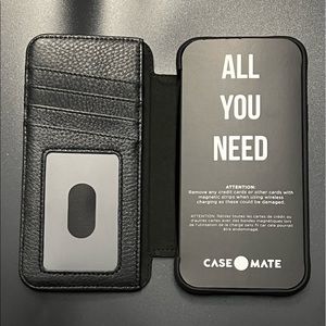 case-mate | Accessories | Casemate Black Leather Iphone 2 Pro Max Tough ...